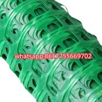 China PE UV Stabilized Safety Barrier Fence Mesh 1m x 50m Roll Orange Snow Fence for sale