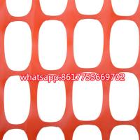 China 1x100M hdpe Safety Barrier Fence for sale