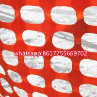China 1x100M hdpe Safety Barrier Fence for sale