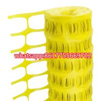 China 1x100M hdpe Safety Barrier Fence for sale