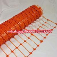 China 1x100M hdpe Safety Barrier Fence for sale