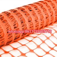 China 1x100M hdpe Safety Barrier Fence for sale