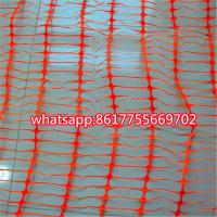 China 1x100M hdpe Safety Barrier Fence for sale