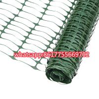 China High Visibility Orange PE Safety Barrier Fence 1m x 50m UV Stabilized Temporary Fencing for sale