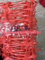 China High Visibility Orange PE Safety Barrier Fence 1m x 50m UV Stabilized Temporary Fencing for sale