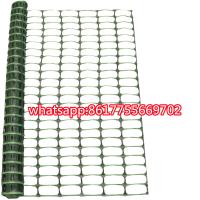 China High Visibility Orange PE Safety Barrier Fence 1m x 50m UV Stabilized Temporary Fencing for sale