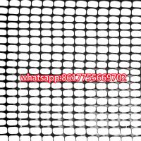 China PE UV Stabilized Plastic Barrier Fencing Mesh 1m x 50m Roll Safety Temporary Fence for sale