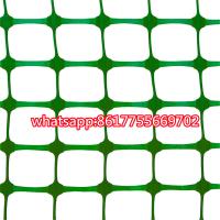China PE UV Stabilized Plastic Barrier Fencing Mesh 1m x 50m Roll Safety Temporary Fence for sale