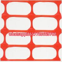 China plastic barrier fencing mesh Warning Barrier Fence 48
