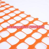 China plastic barrier fencing mesh Warning Barrier Fence 48