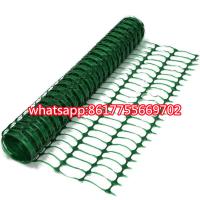 China Orange HDPE Plastic Safety Fence 1m x 50m UV Stabilized Barrier Mesh for sale