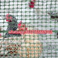 China Orange HDPE Woven Warning Safety Net 1m-1.8m Height for Construction Site Protection for sale