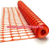 China Site Barrier Fence Orange 1m x 50m for sale