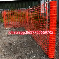 China Site Barrier Fence Orange 1m x 50m for sale