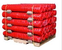 China Orange HDPE Safety Barrier Fence 1m x 50m Roll Construction Warning Mesh for sale