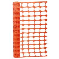 China Orange HDPE Safety Barrier Fence 1m x 50m Roll Construction Warning Mesh for sale