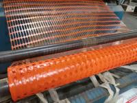 China Orange HDPE Safety Barrier Fence 1m-1.8m Height UV Stabilized Construction Warning Mesh for sale
