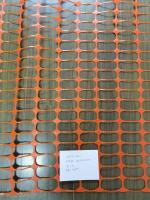 China Orange HDPE Safety Barrier Fence 1m-1.8m Height UV Stabilized Construction Warning Mesh for sale
