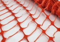 China Orange HDPE Safety Barrier Fence 30m Roll for Construction Site Garden Fencing for sale
