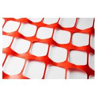 China Orange Lightweight HDPE Safety Mesh 70g/m2 30m Roll for Construction Barrier Fence for sale