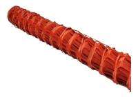 China Orange HDPE Safety Mesh Fence 30m x 1.2m Roll Construction Barrier Netting for sale