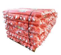China Orange HDPE Safety Mesh Fence 30m x 1.2m Roll Construction Barrier Netting for sale