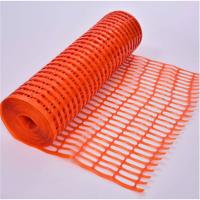 China Snow Fence 48 in x 50 ft Orange warning barrier for sale