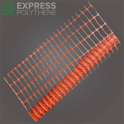 China Orange Plastic Temporary Fencing warning fence	warning barrier for sale
