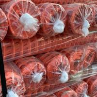 China HDPE Safety Fence 4ft x 100ft Lightweight 8 lb Orange Green Construction Barrier for sale