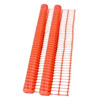 China HDPE Safety Fence 4ft x 100ft Lightweight 8 lb Orange Green Construction Barrier for sale