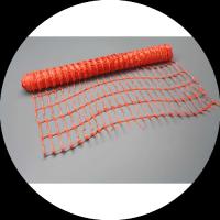 China Orange Warning Barrier Fence Orange Safety Fence for sale