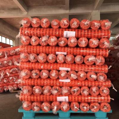 China Heavy Duty Orange Safety Fence 4ft x 100ft HDPE Warning Barrier Roll for sale