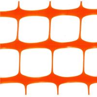 China HDPE Orange Plastic Safety Fence 1m-1.8m Height UV Stabilized Portable Barrier for sale
