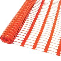 China HDPE Orange Plastic Safety Fence 1m-1.8m Height UV Stabilized Portable Barrier for sale
