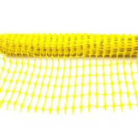China HDPE Orange Plastic Safety Fence 1m-1.8m Height UV Stabilized Portable Barrier for sale