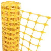 China HDPE Orange Plastic Safety Fence 1m-1.8m Height UV Stabilized Portable Barrier for sale