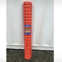 China HDPE Orange Plastic Safety Fence 1m-1.8m Height UV Stabilized Portable Barrier for sale