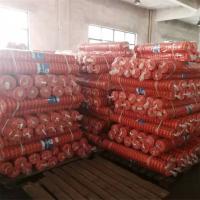 China HDPE Orange Plastic Safety Fence 1m-1.8m Height UV Stabilized Portable Barrier for sale