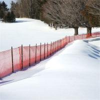 China HDPE Orange Plastic Safety Fence 1m-1.8m Height UV Stabilized Portable Barrier for sale