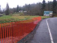China HDPE Orange Plastic Safety Fence 1m-1.8m Height UV Stabilized Portable Barrier for sale