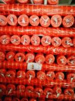 China HDPE Orange Plastic Safety Fence 1m-1.8m Height UV Stabilized Portable Barrier for sale