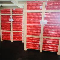 China HDPE Orange Plastic Safety Fence 1m-1.8m Height UV Stabilized Portable Barrier for sale