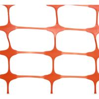 China Orange HDPE Plastic Safety Netting Barrier Fence 1m-1.8m Height UV Stabilized for sale