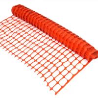 China Orange HDPE Safety Barrier Fence 1m x 50m UV Stabilized Plastic Snow Fence for sale