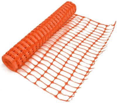 China 48 in x 50 ft Heavy Duty Orange Safety Barrier Fence HDPE Construction Site Fence for sale