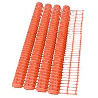 China Orange HDPE Safety Barrier Fence 48in x 50ft Heavy Duty Construction Snow Fence for sale