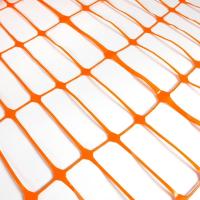 China Orange HDPE Safety Barrier Fence 50m Roll UV Stabilized Construction Snow Fence for sale
