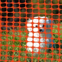 China 4ft x 100ft 14Lb Orange HDPE Safety Snow Fence UV Stabilized Construction Barrier for sale
