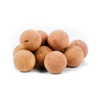 China Cedar Balls for Clothes Storages, 100pc Red Cedar Balls for Closets for sale