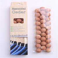 China Cedar Balls for Clothes Storages, 100pc Red Cedar Balls for Closets for sale
